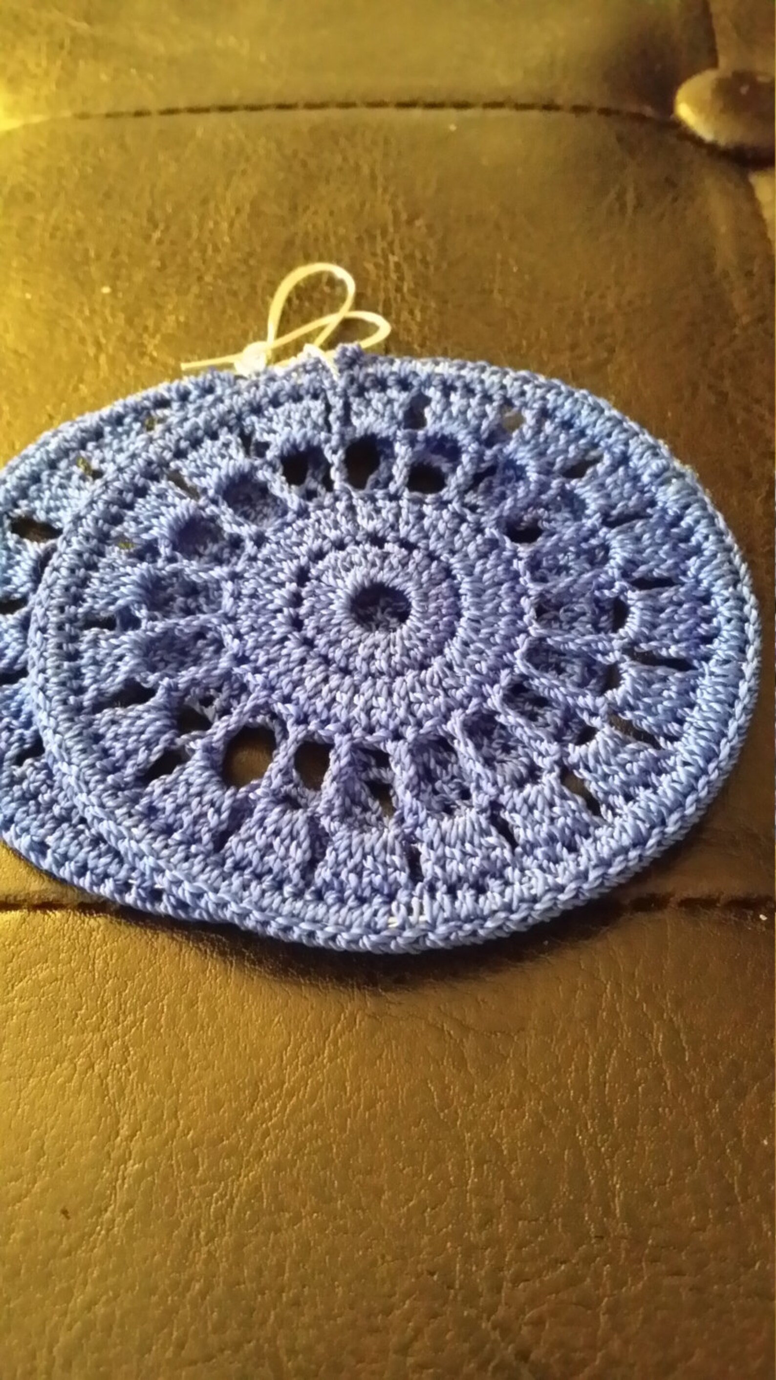 Sterling Silver Nylon Thread Crochet Hoop Earrings. Great Gift for Her ...