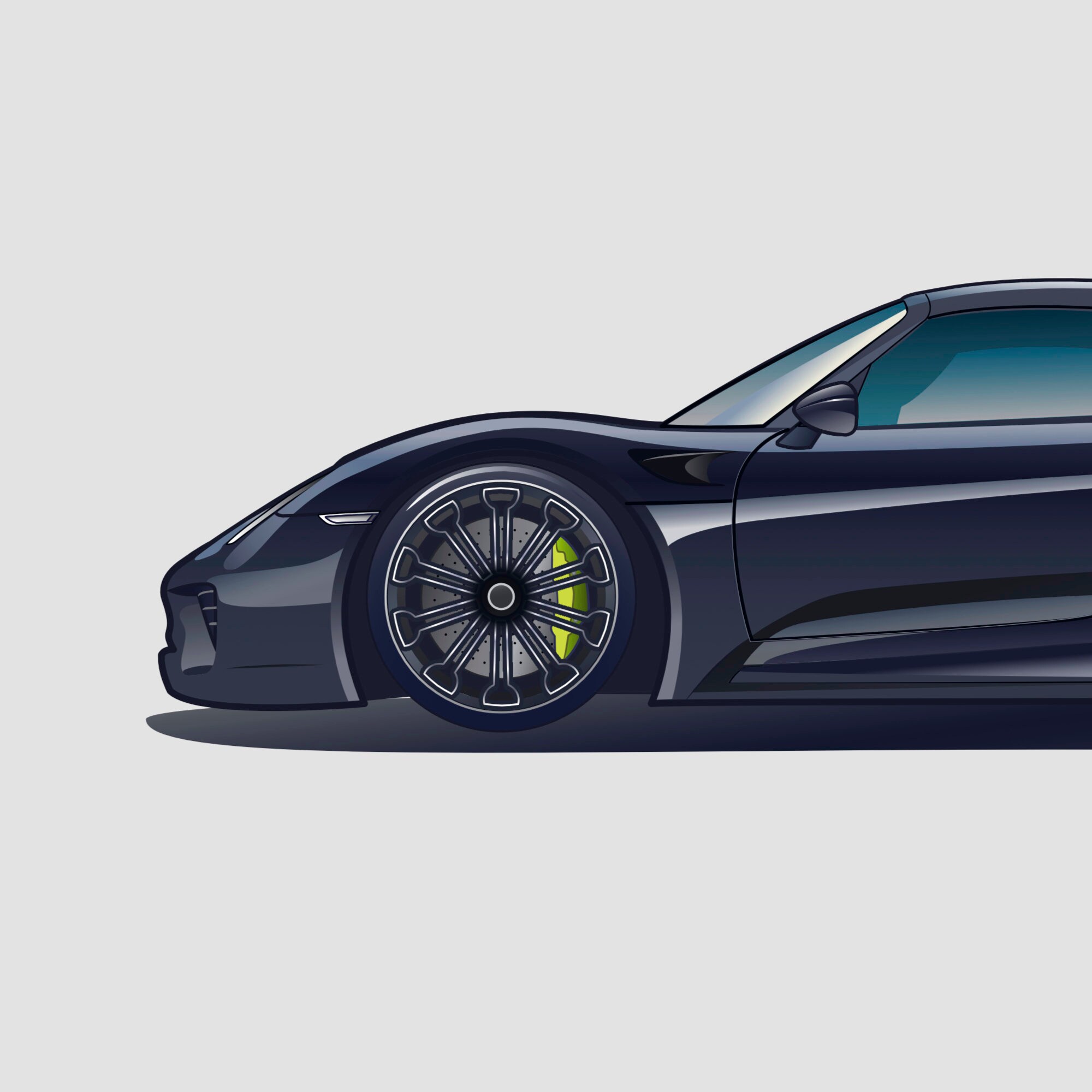 918 Hypercar Poster Car Print Supercar Art - Etsy Sweden