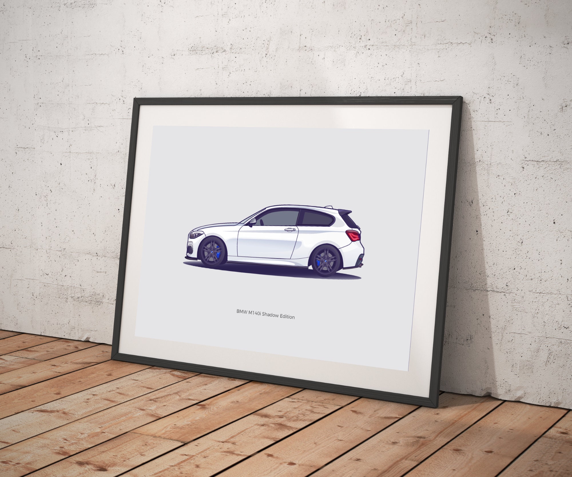 M140i Hot Hatch 3 Door Car Poster Performance Car Print - Etsy UK