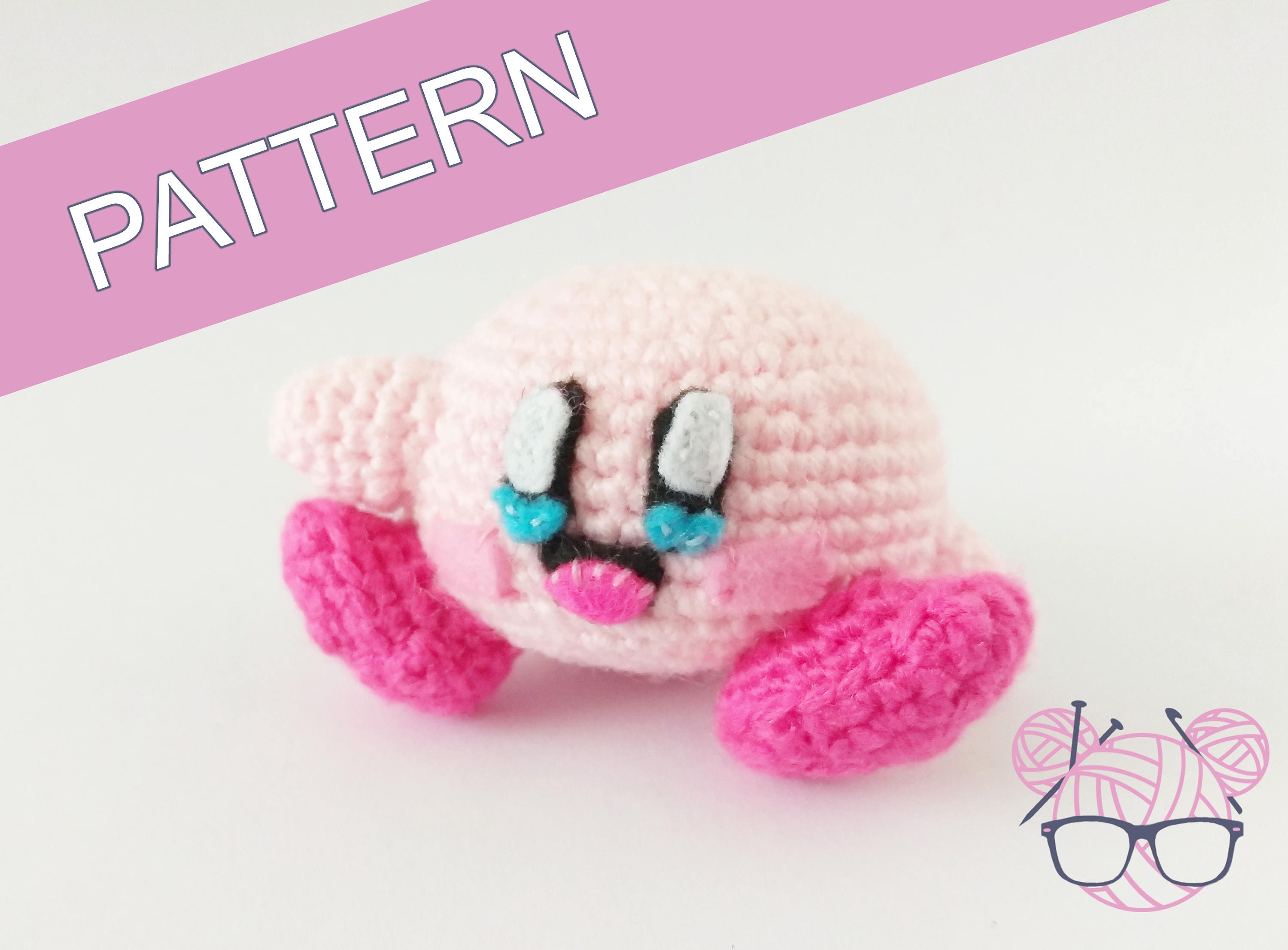 Kirby Inspired Amigurumi || Pattern - Etsy