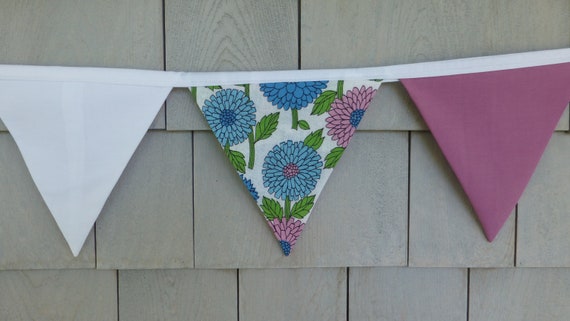 How To Sew A Simple Double Sided Diy Pennant Banner The