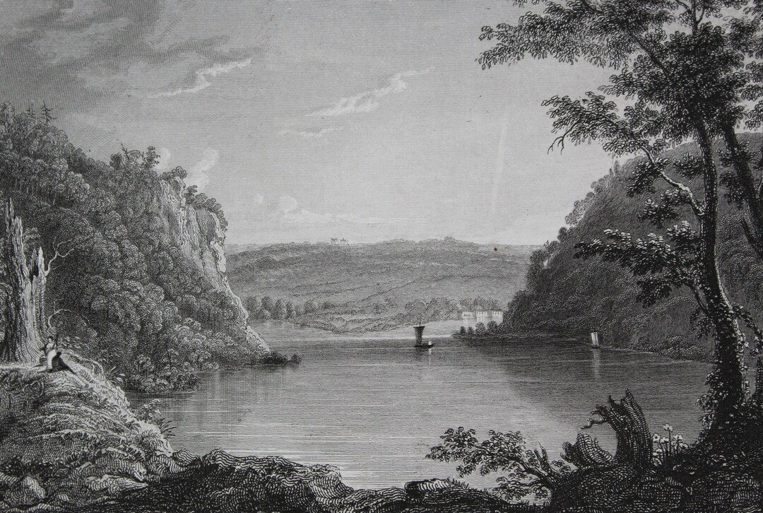 American History Engraving 1850 Harper's Ferry - Etsy