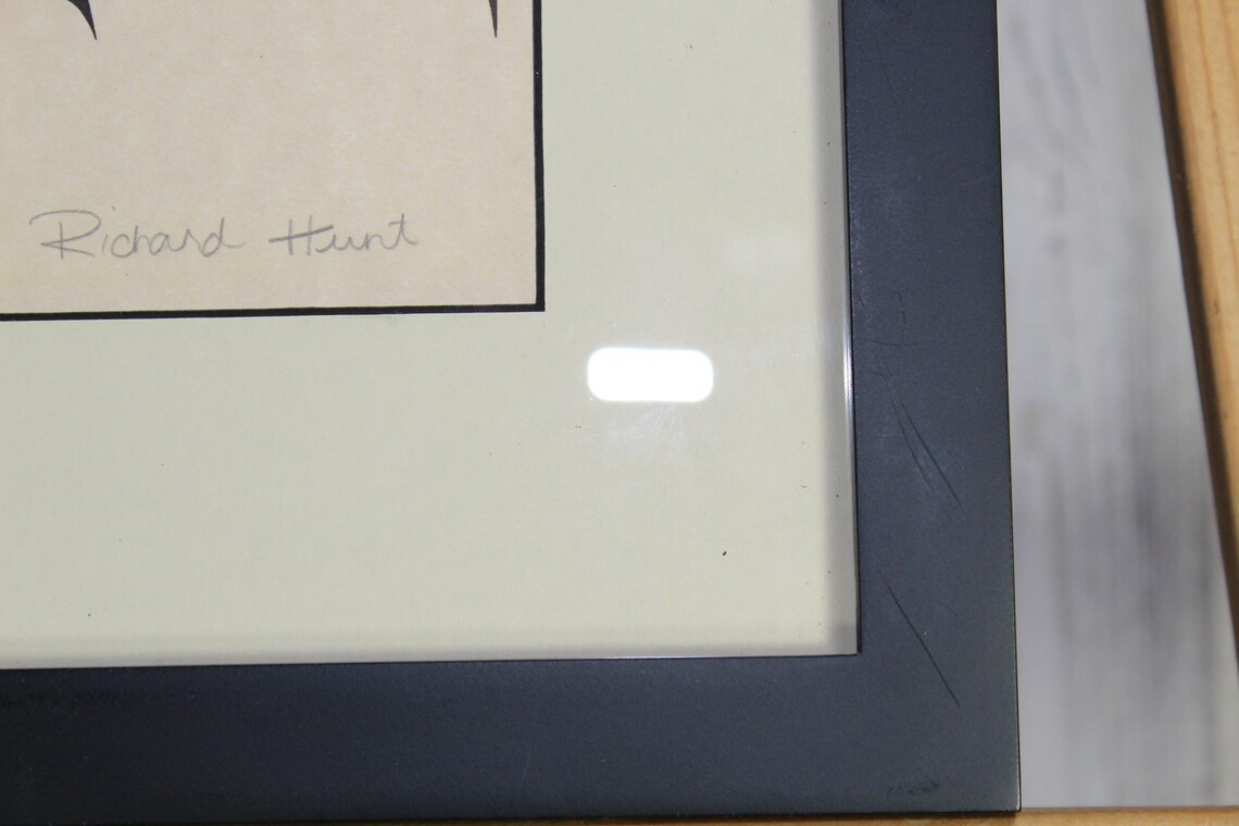 Vintage Richard Hunt Print "hok Hok - Etsy