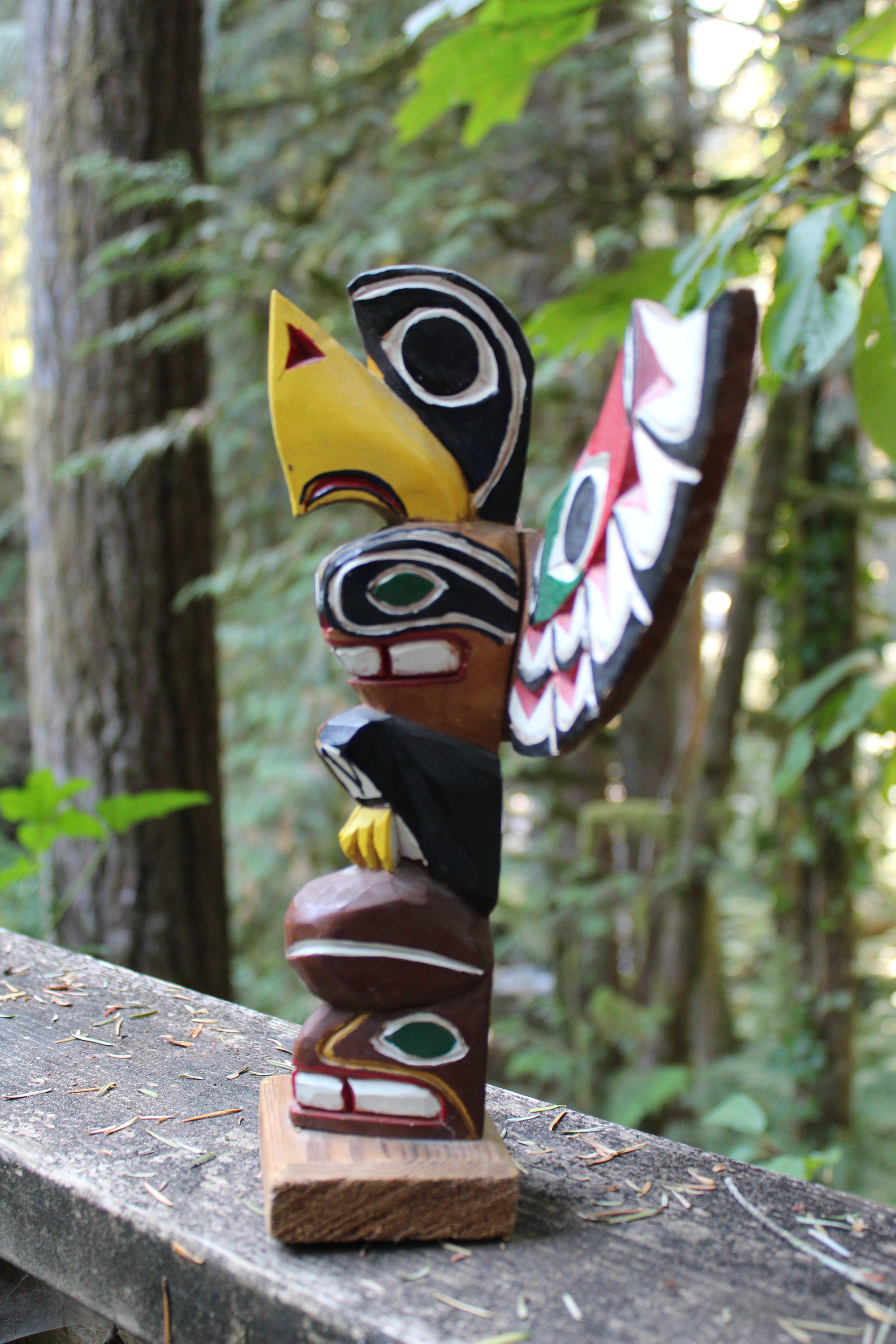 Mid Century Souvenir Totem - Etsy