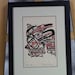 Vintage Richard Hunt Print "hok Hok - Etsy
