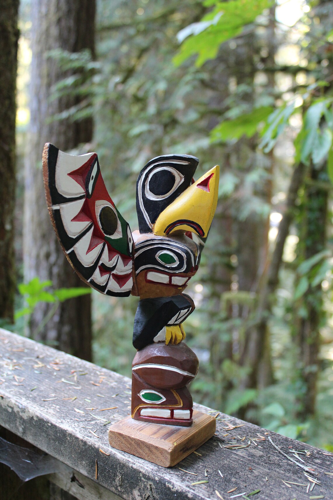 Mid Century Souvenir Totem - Etsy