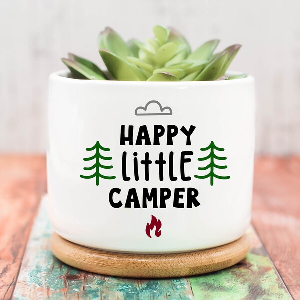Airstream Travel Trailer Camper Flower Planter Gifts for Him Gifts for ...