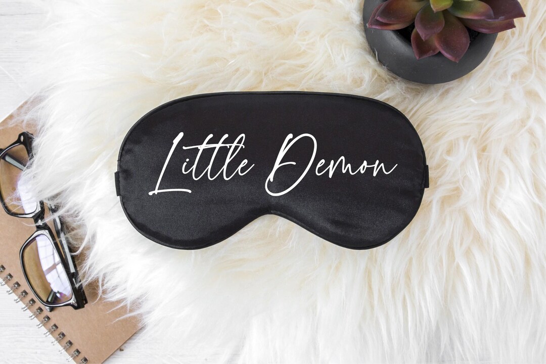 Officially Licensed Easton Sinnett Little Demon Silk Eye Mask, the ...