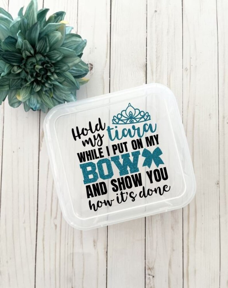 Cheer Bow Case Cheerleader Bow Case Cheer Bow Box Cheer - Etsy