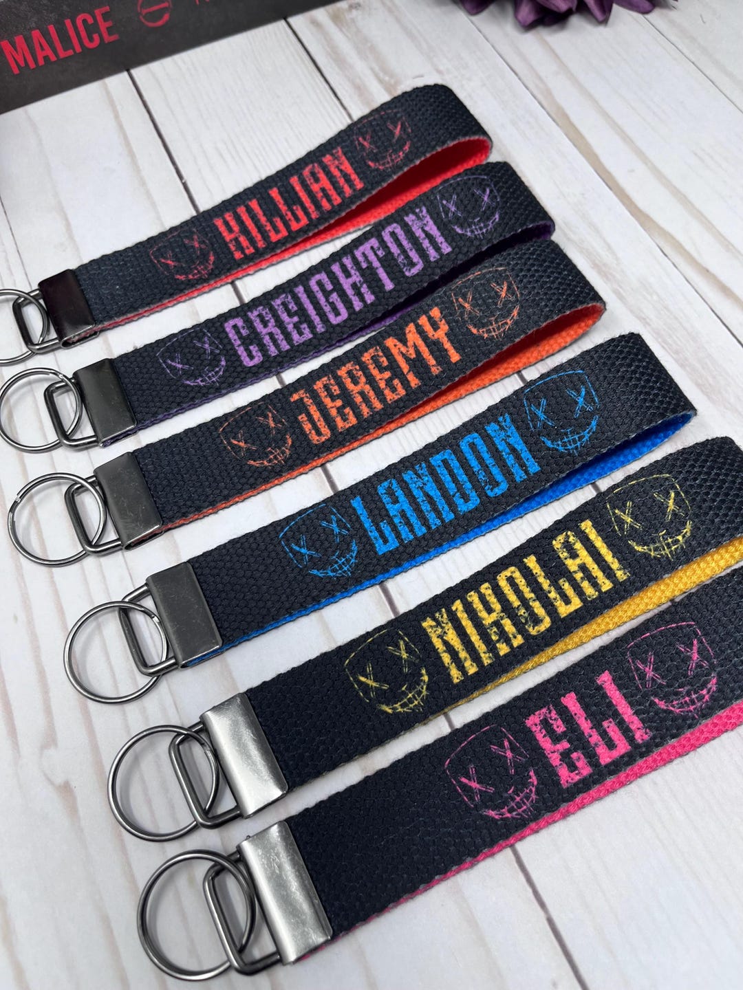 Officially Licensed Double Sided Legacy of Gods Wristlet Keychain, the ...