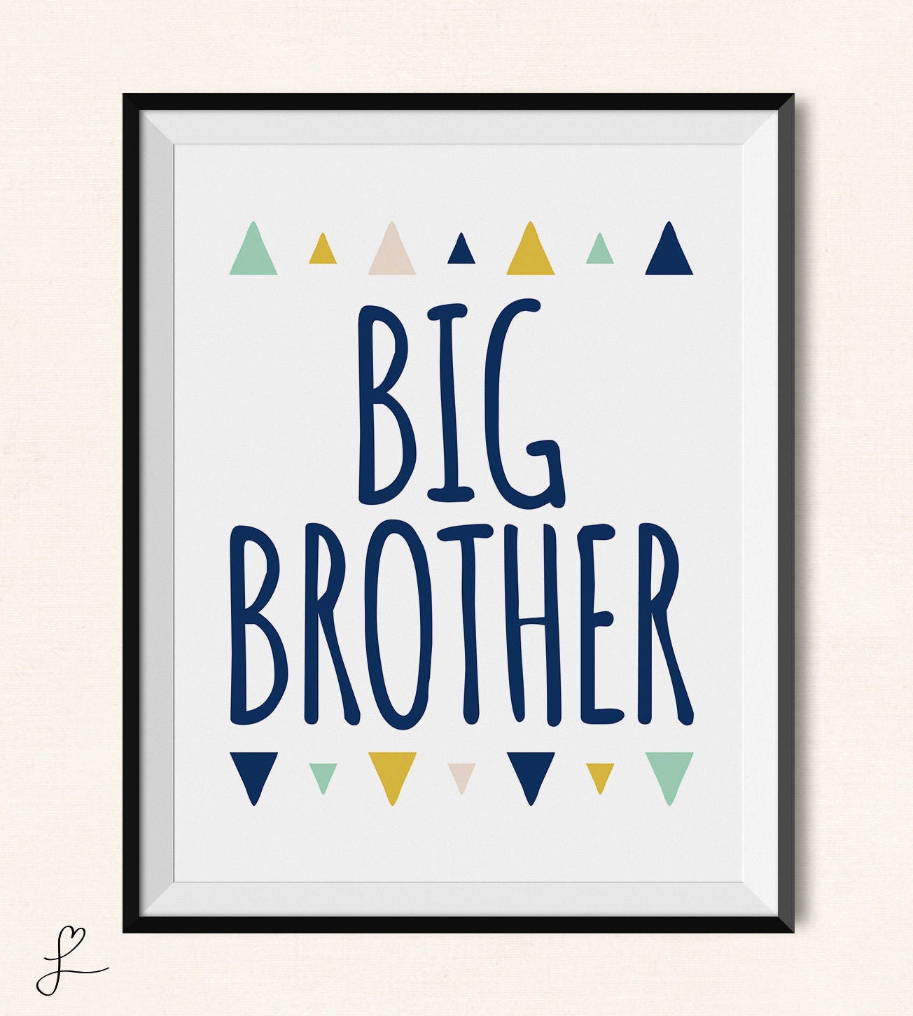 Big Brother Print / DIGITAL / Brothers Print / Big Bro Print / | Etsy