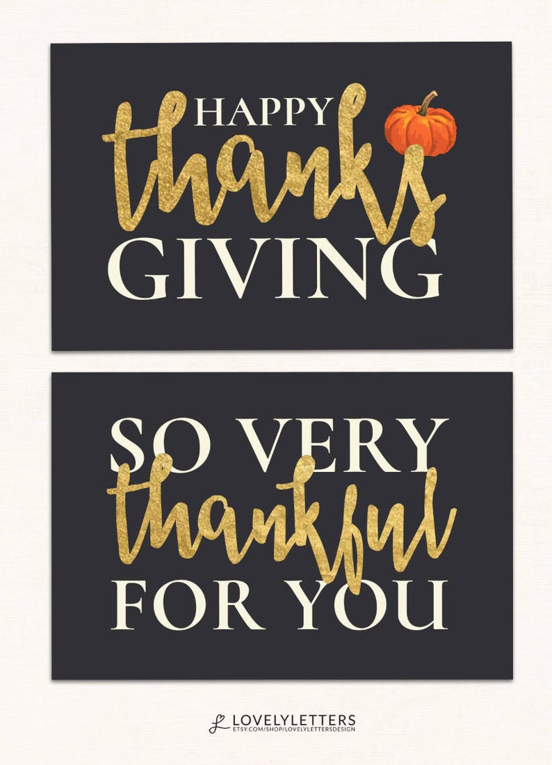 Happy Thanksgiving Gift Tags / Thanksgiving Tags / so Thankful Gift Tag ...