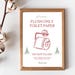 Christmas Bathroom Sign Printable, Bathroom Sign, Airbnb Bathroom Sign ...