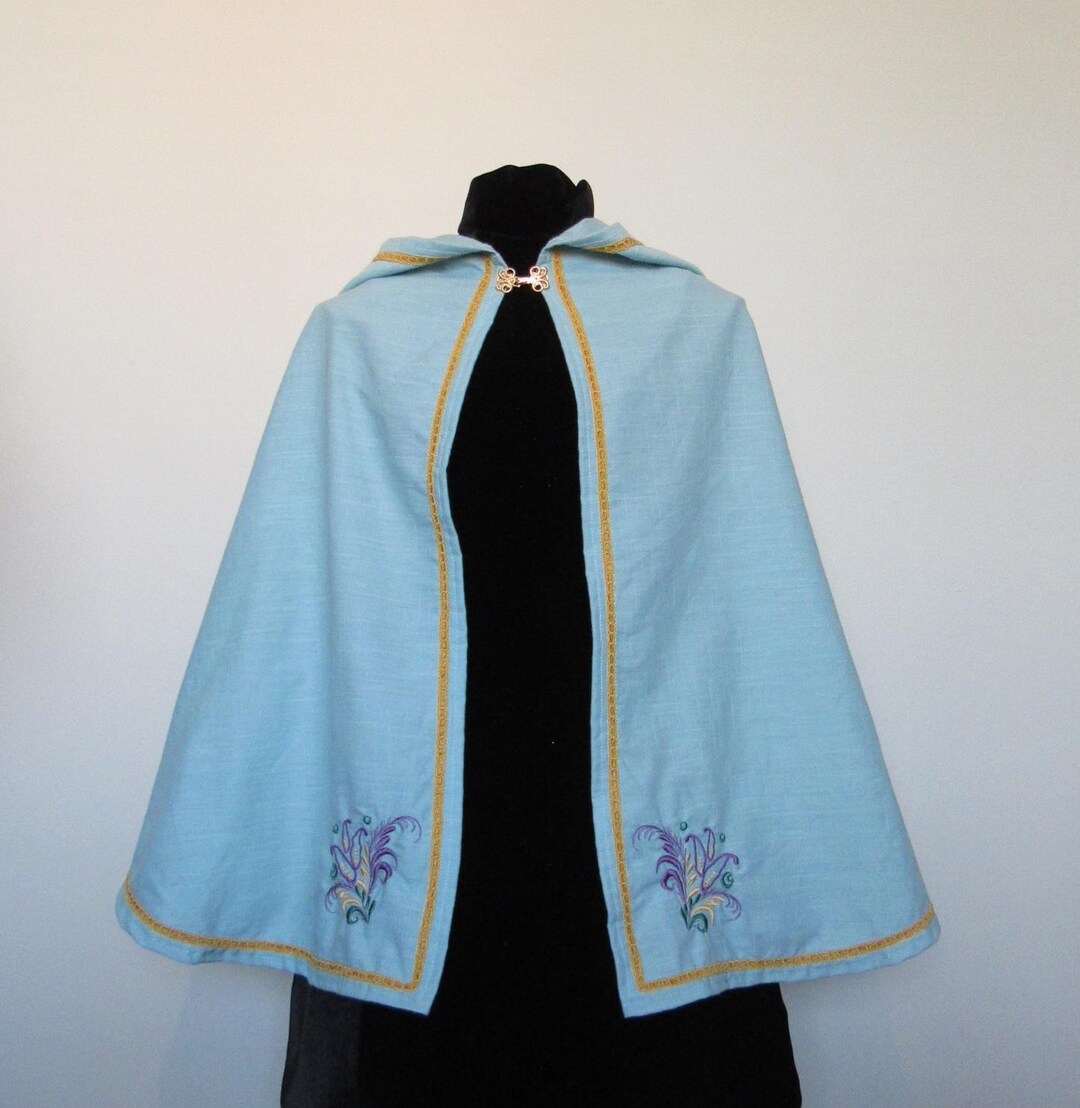 Upcycled Red Cloak - Etsy