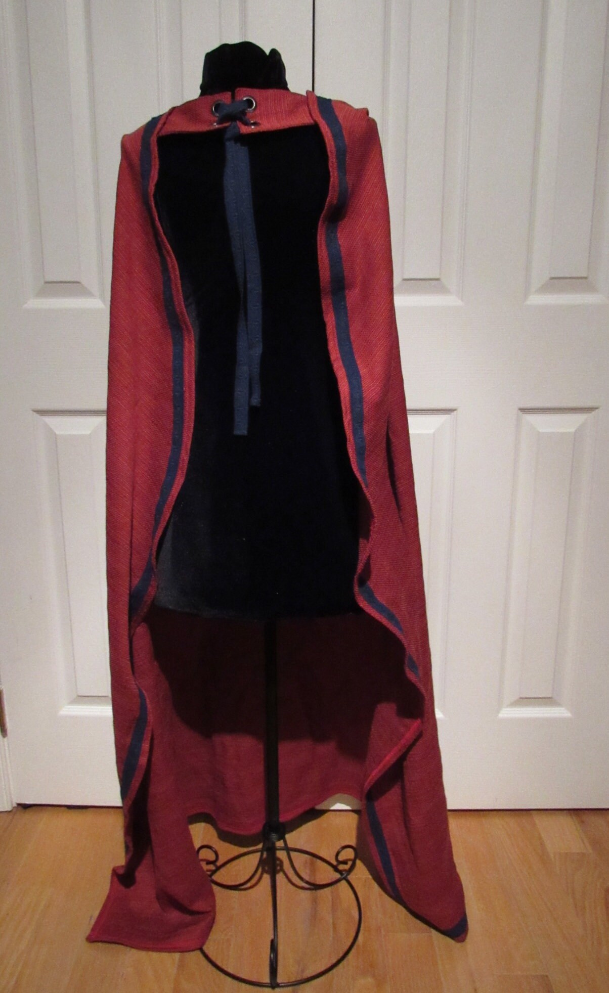 Upcycled Red Cloak - Etsy