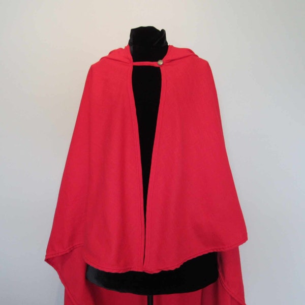 Red Riding Hood Cape - Etsy
