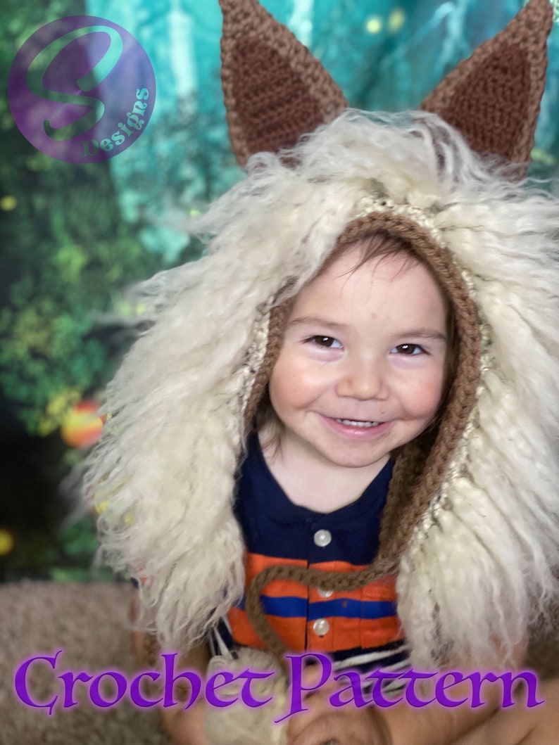 Fennec Fox Crochet Hood PATTERN ONLY - Etsy