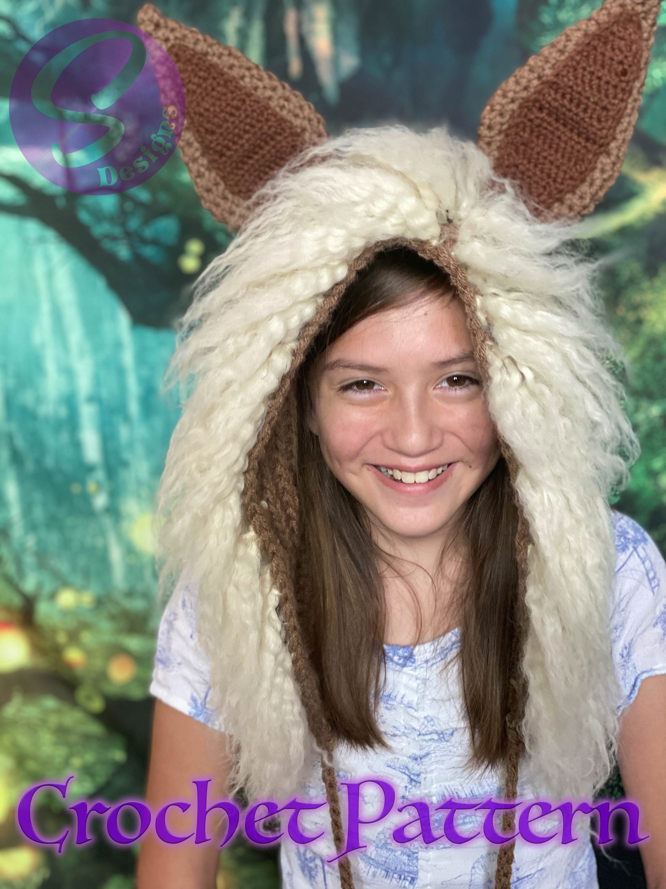 Fennec Fox Crochet Hood PATTERN ONLY - Etsy