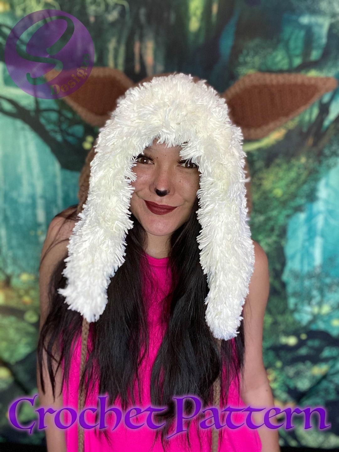 Fennec Fox Crochet Hood PATTERN ONLY - Etsy