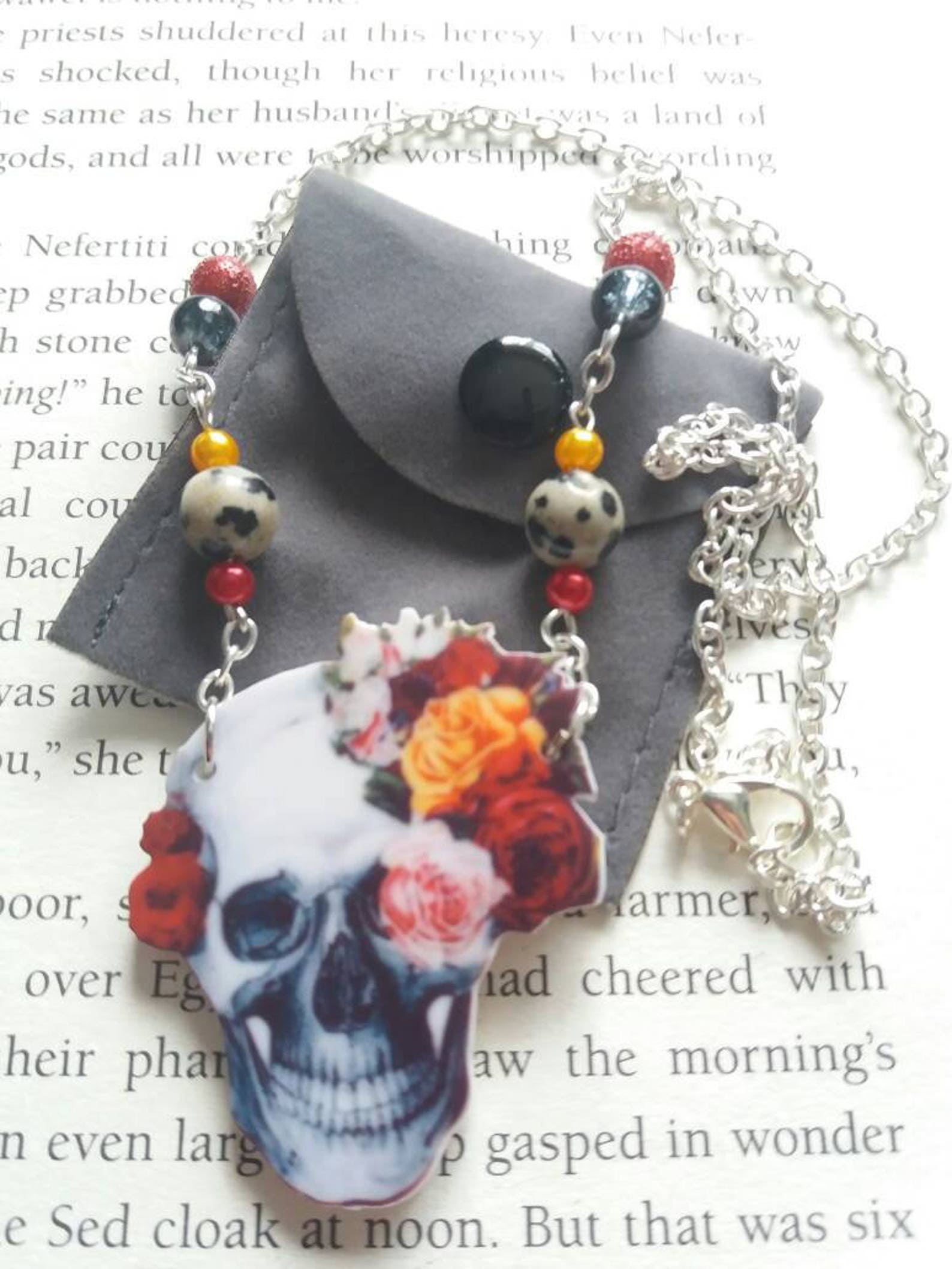 Skull Pendant / Gothic Necklace / Horror Jewellery / Creepy Pendant - Etsy