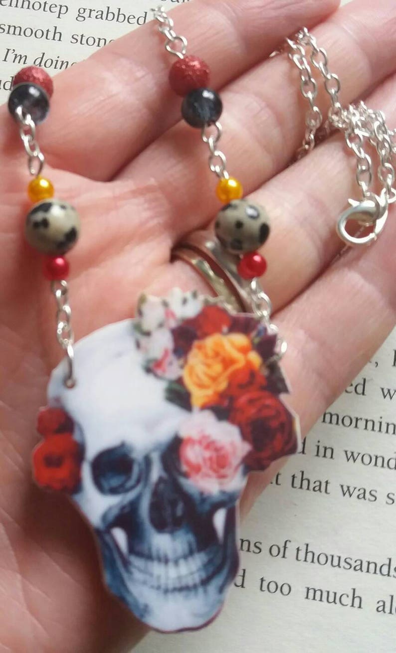 Skull Pendant / Gothic Necklace / Horror Jewellery / Creepy Pendant - Etsy