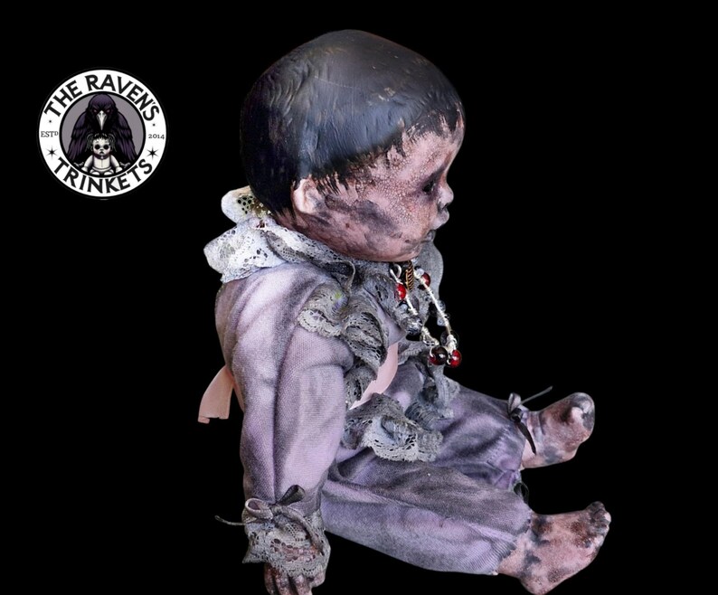 Creepy Horror Doll / Gothic Decor Demon Ooak Art Halloween Oddities ...