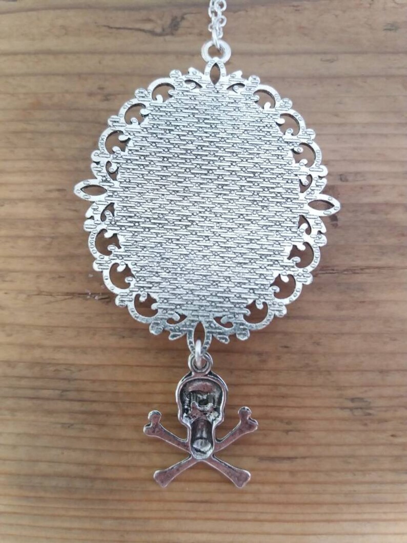 Creepy Poison Label Necklace / Goth Jewellery / Gothic Gift | Etsy