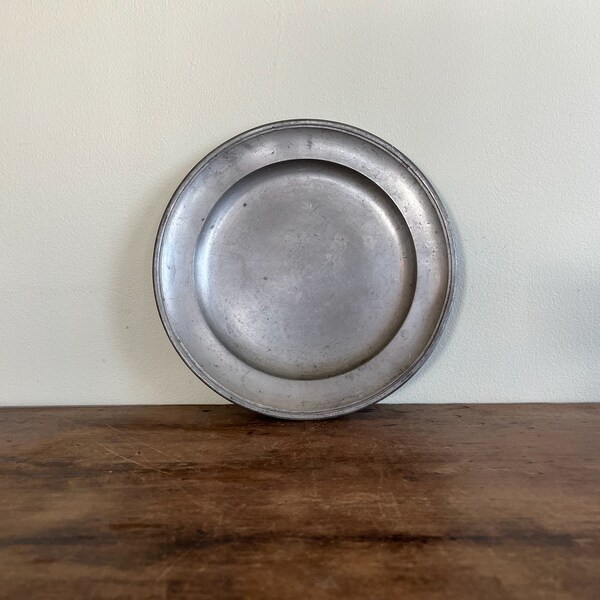 Pewter Plate - Etsy
