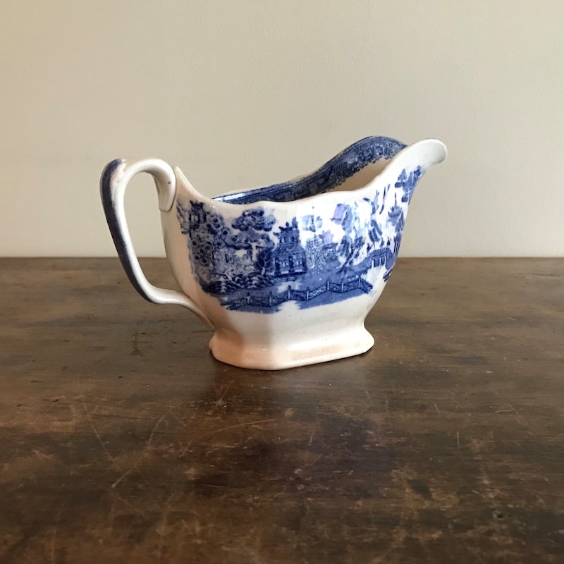 Early Blue Willow - Etsy