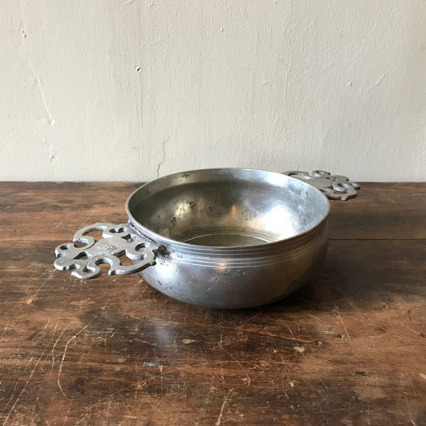 Pewter Porringer - Etsy
