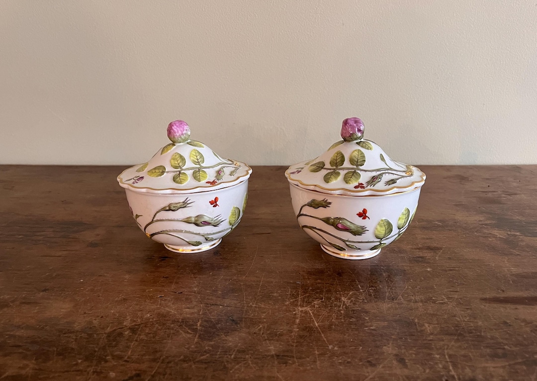 Pair Blind Earl Pattern Sugar Bowls, Royal Worcester, 20th Century - Etsy