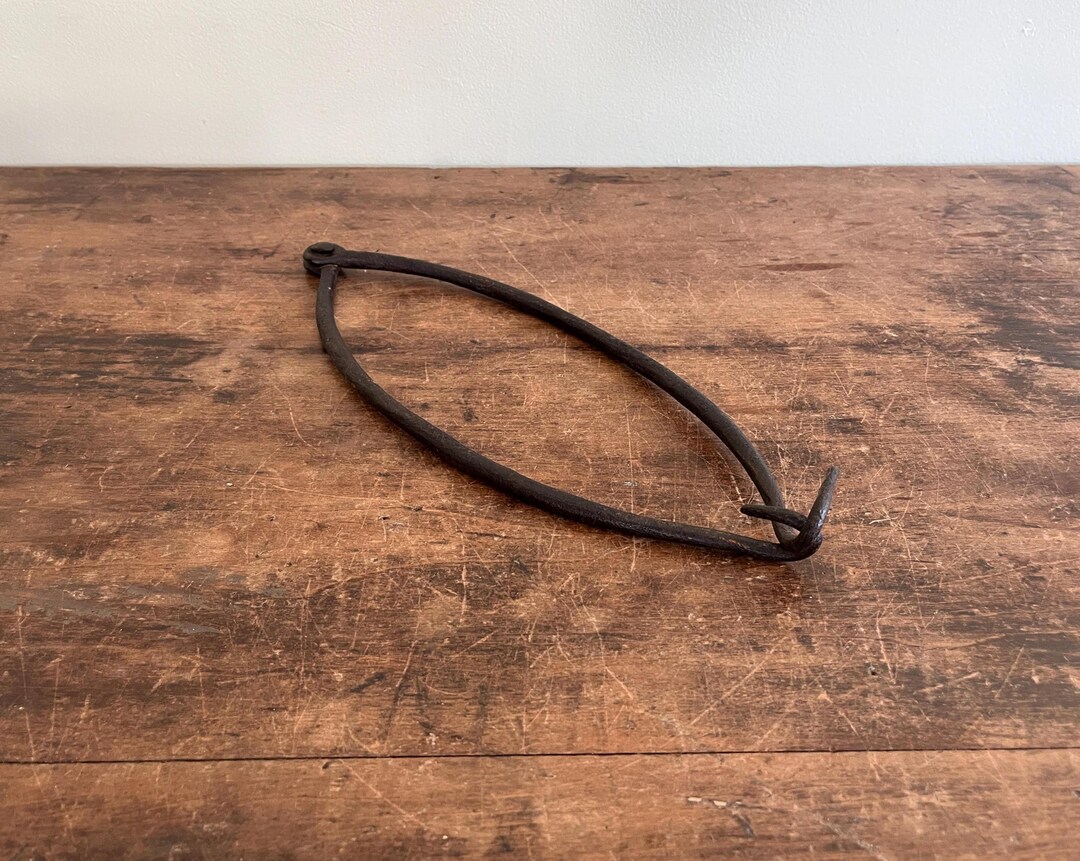 Forged Iron Pot Lifter or Handle, American, 18th or Early 19th Century ...