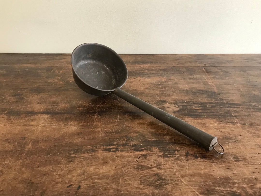 Tinned Sheet Iron Dipper, Possibly Shaker, American, Mid to Late 19th ...