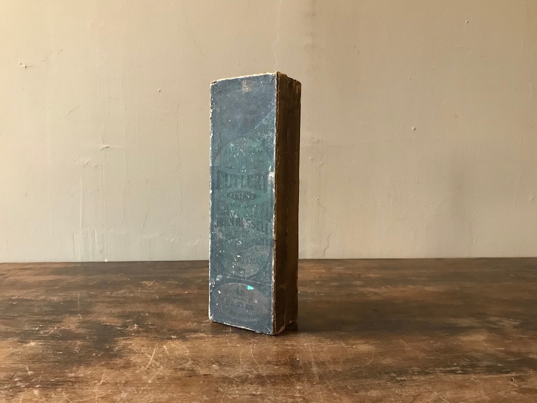 John Russell Company Pasteboard Box, Two Dozen Four Penny Cast Steel ...