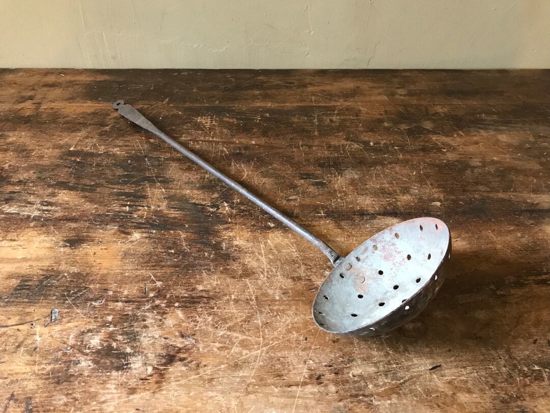 Forged Iron Skimmer, American, 18th or Early 19th Century - Etsy