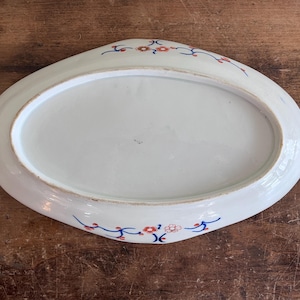 Imari Porcelain Lozenge Dish Decorated in the Money Tree Pattern ...