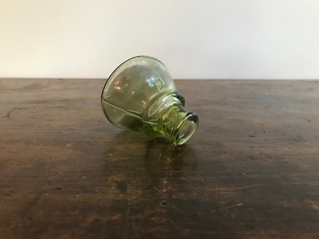 Carter's Cone Ink Bottle Light Greenish Yellow American - Etsy