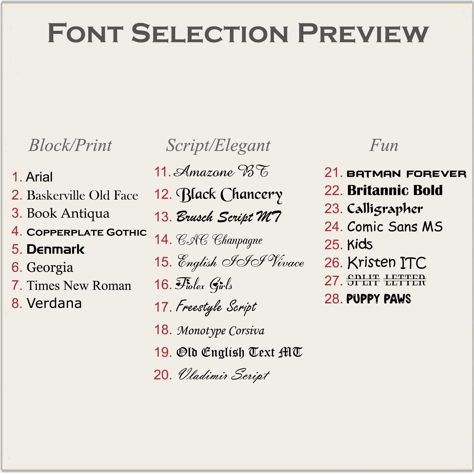 Personalized Leatherette Desk Name Bar in Choice of Color Desk Wedge ...