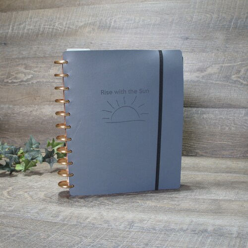 Discbound Leather Planner Cover Personalized Planner Cover - Etsy