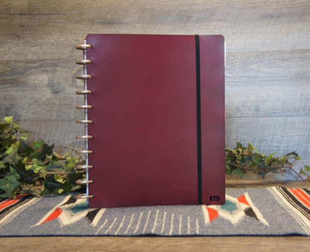Leather Planner Personalized Cover Classic Planner Cover, Discbound ...