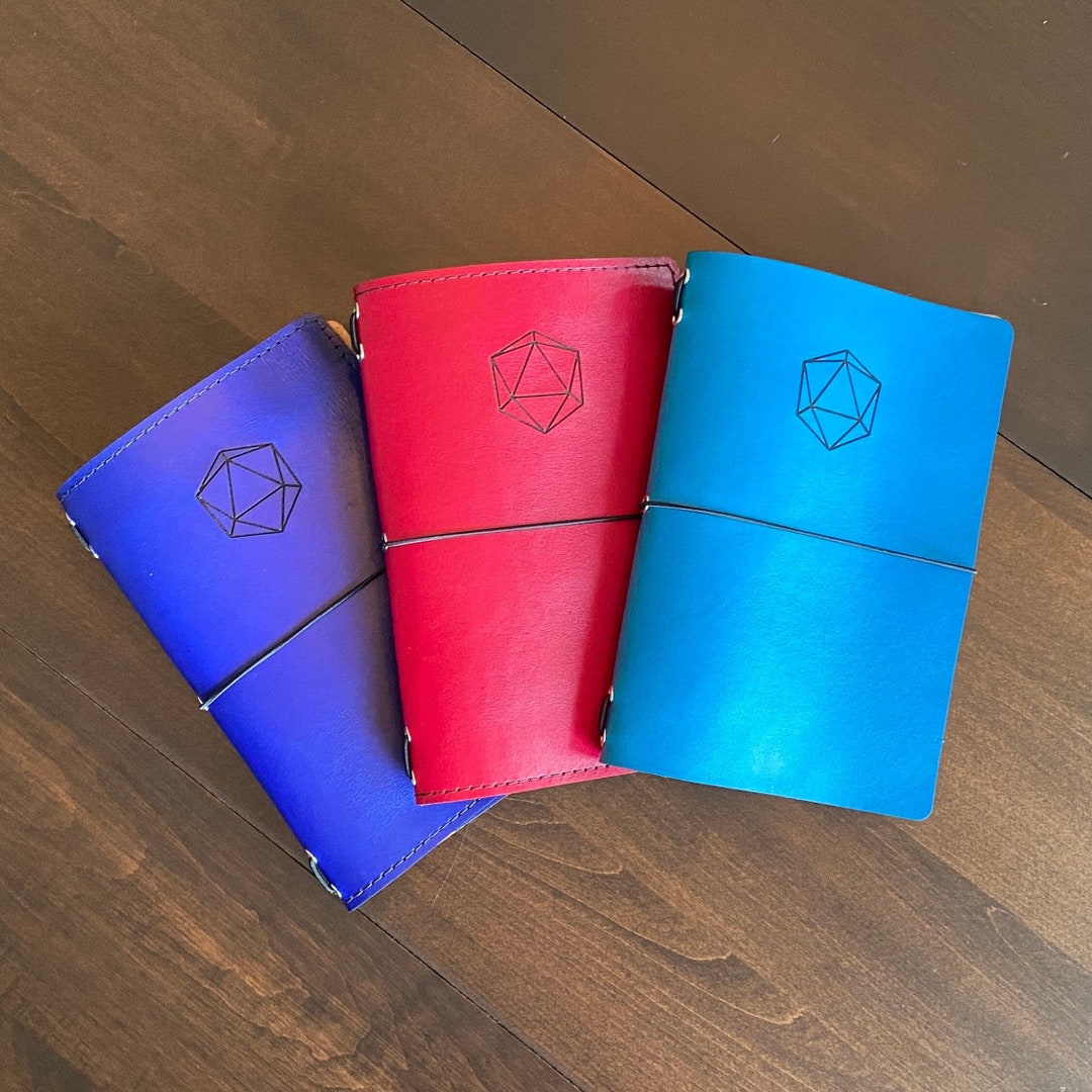 Field Notes 5E Gaming Journal Leather Cover, Character Journal, Game ...