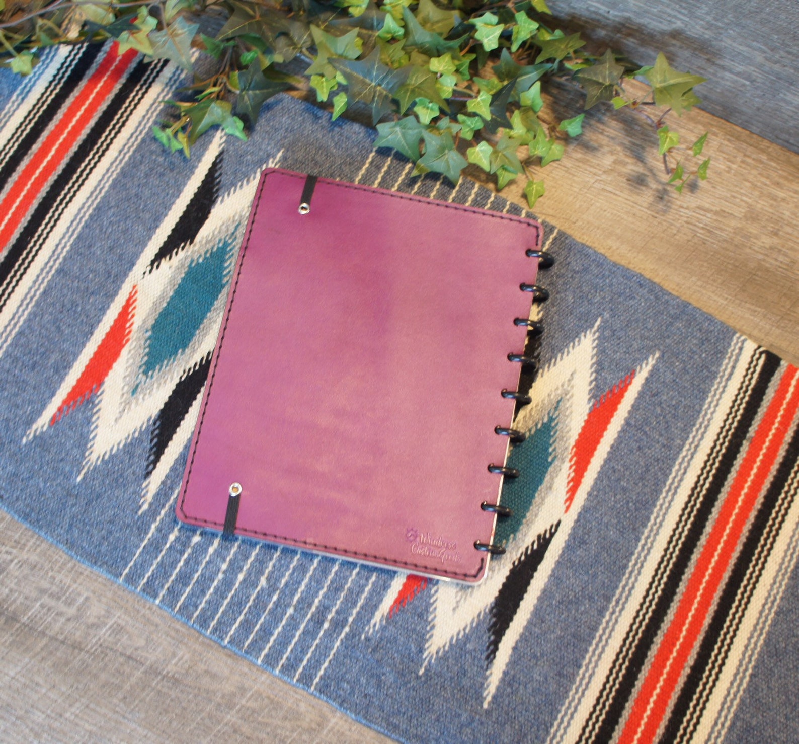 Discbound Leather Planner Cover Personalized Planner Cover - Etsy