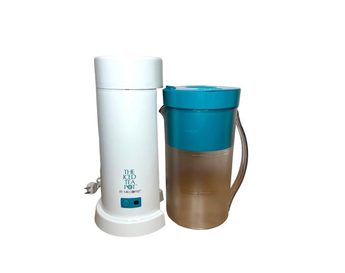 Mr Coffee the Iced Tea Pot Model TM 1 7 Mr Coffee Teal 2 Quart Pitcher ...