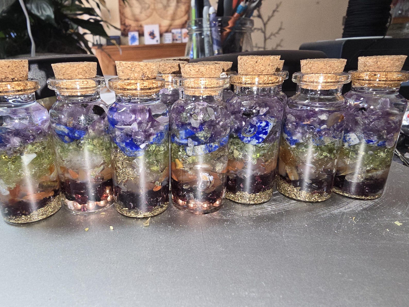 Chakra Bottle Orgone Device. Only 1. Handmade Approx 2 Inch Piece ...