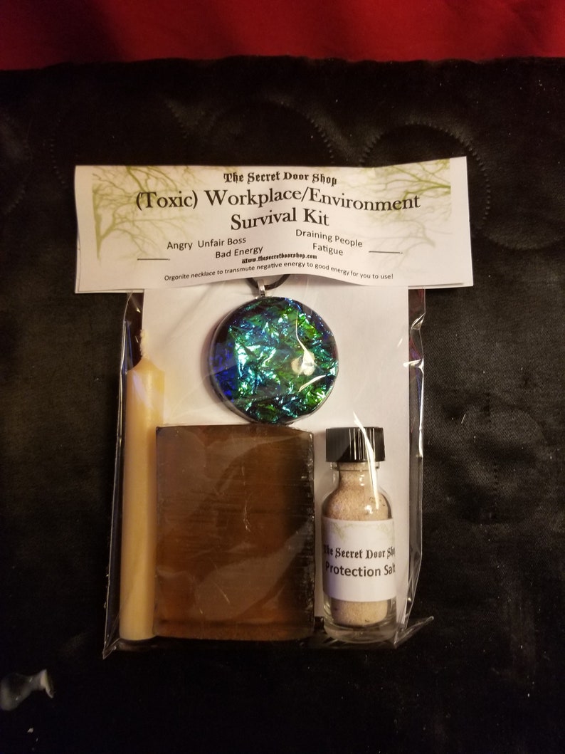 Toxic Workplace Survival Kit/Spiritual Protection kit | Etsy