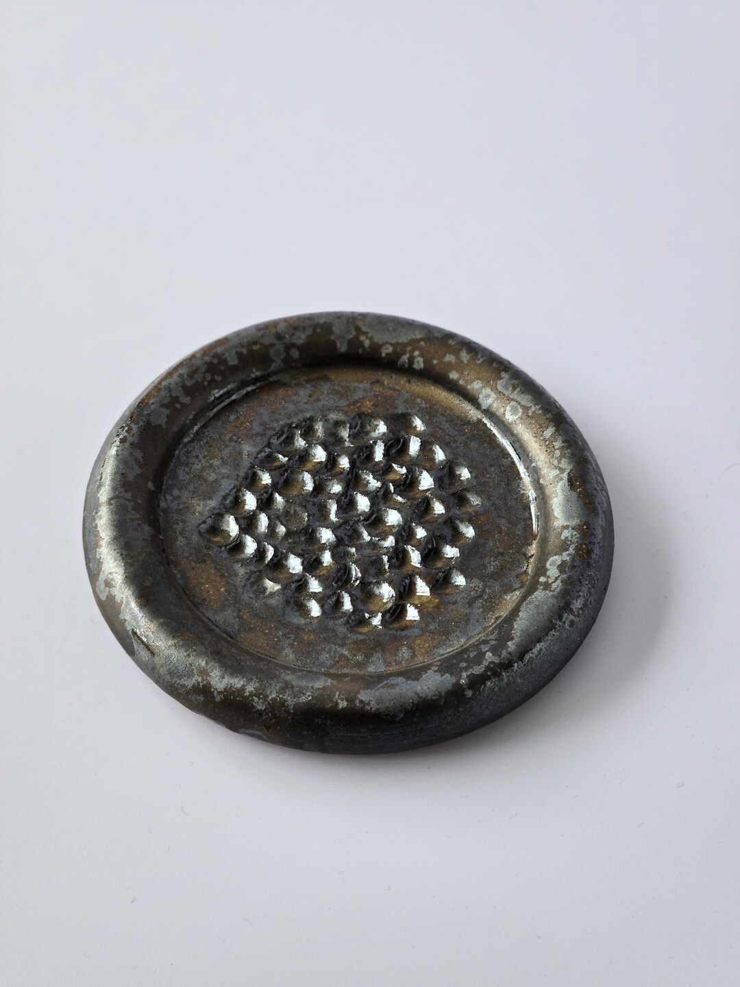 Garlic Grater Plate Handmade Ceramic Zesting Plate Stoneware Garlic ...