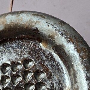 Garlic Grater Plate Handmade Ceramic Zesting Plate Stoneware Garlic ...