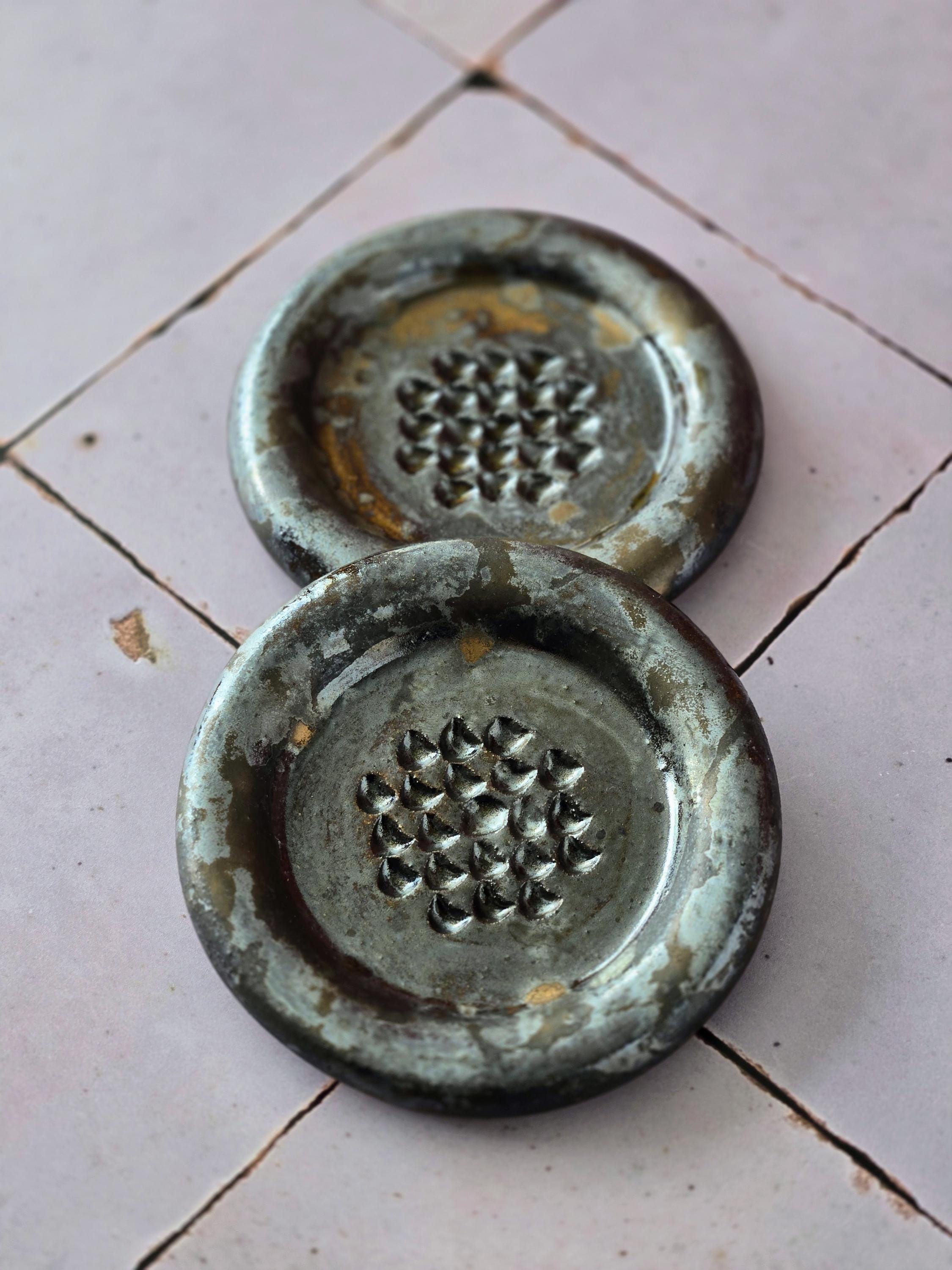 Garlic Grater Plate Handmade Ceramic Zesting Plate Stoneware Garlic ...