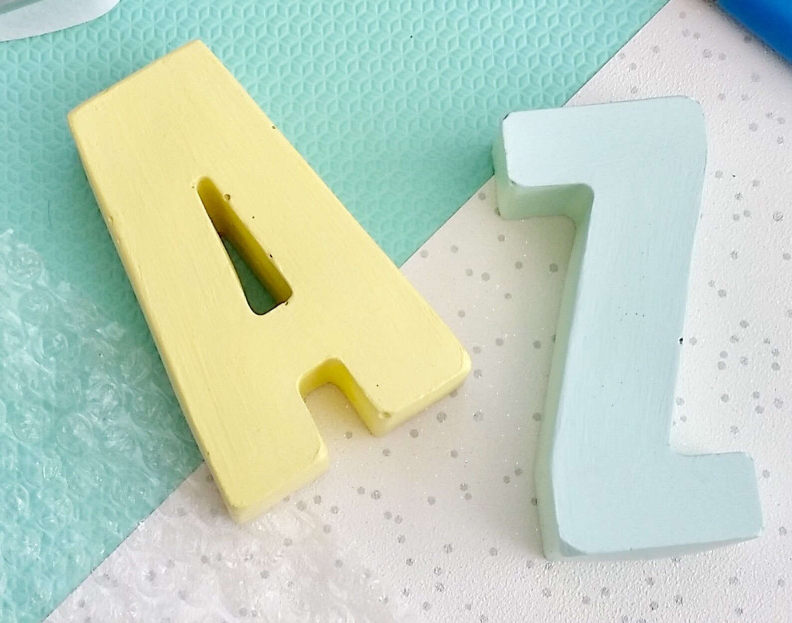 Concrete Letters Freestanding Large - Etsy UK