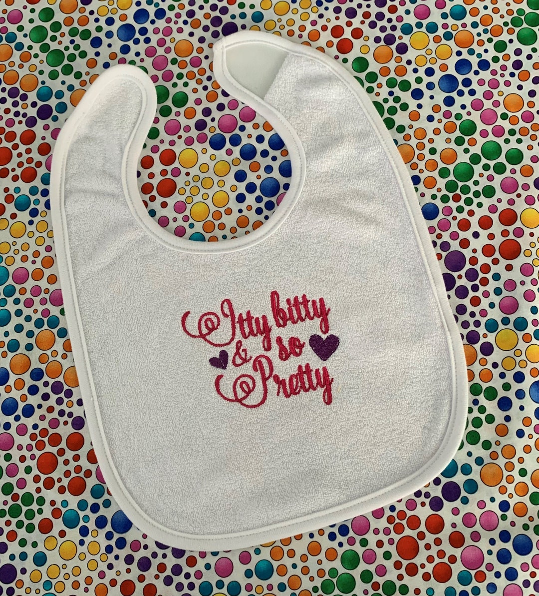 Itty Bitty and so Pretty, Gender Reveal, Pretty Girl, Baby Girl Gift ...